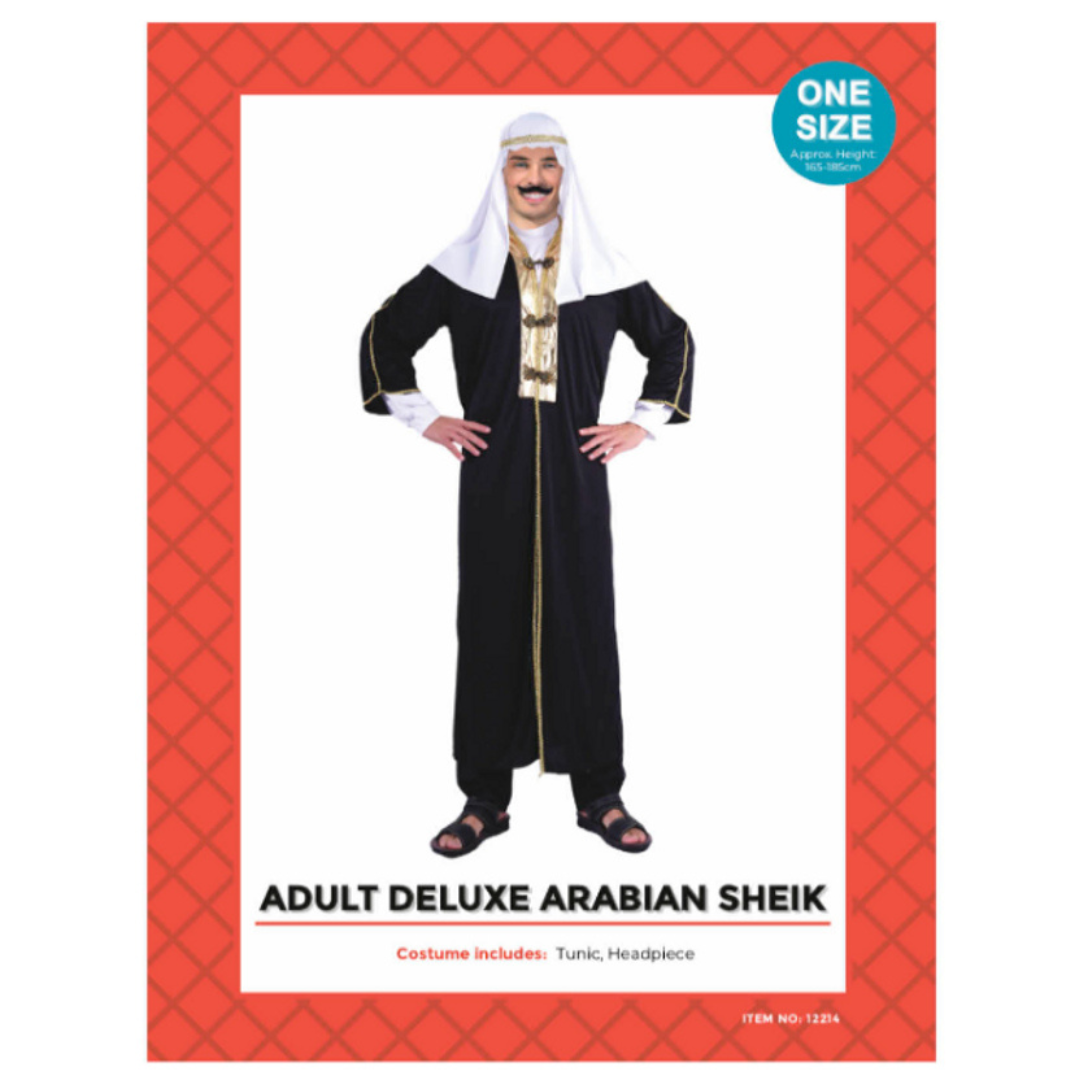 Adult Deluxe Arabian Sheik Costume