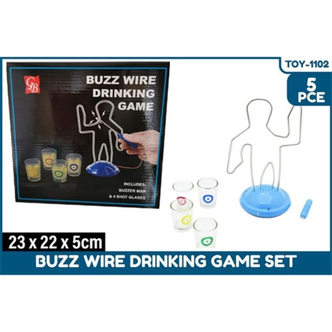 5pce Buzz Wire Drinking Game Set