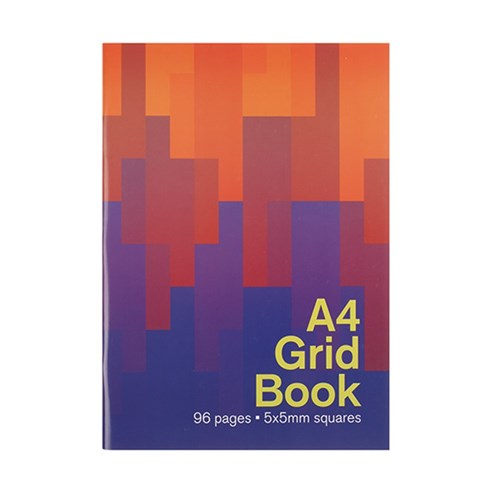 A4 Grid Book 5mm Graph Paper - Math Notebook — Ronis