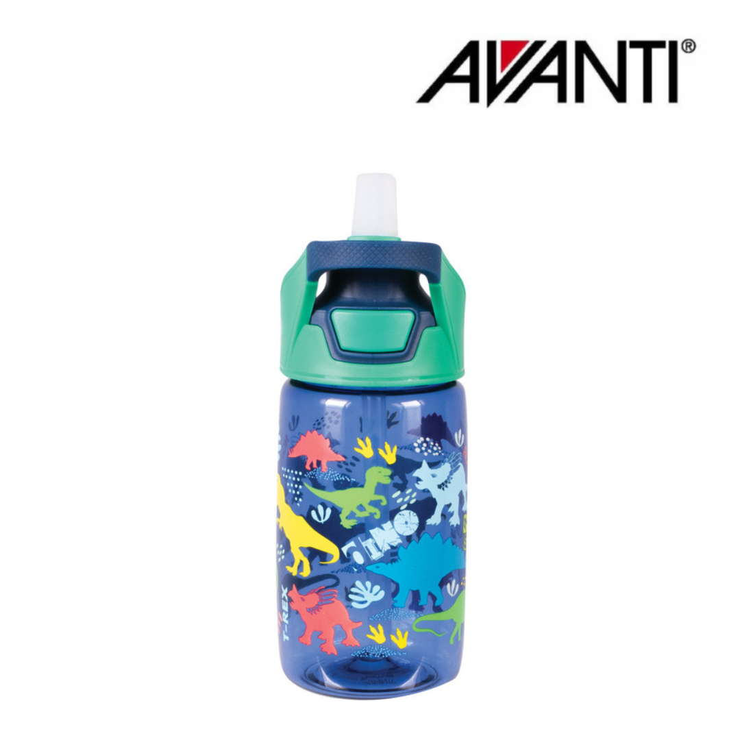 Avanti YumYum Kids AutoSpout Tritan Bottle 450ml - Dinosaur Parade — Ronis