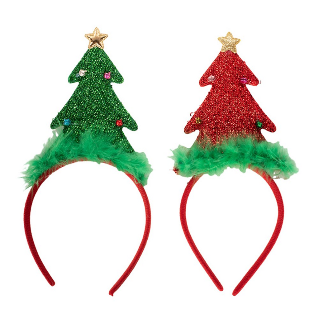Christmas Hair Accessories | Bows, Headbands, Antlers & Festive Clips ...