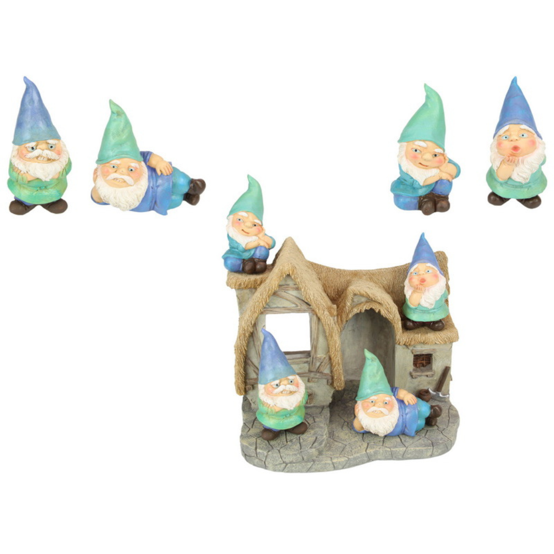 Cute Cheeky Gnomes on Barnhou 10cm Assorted — Ronis
