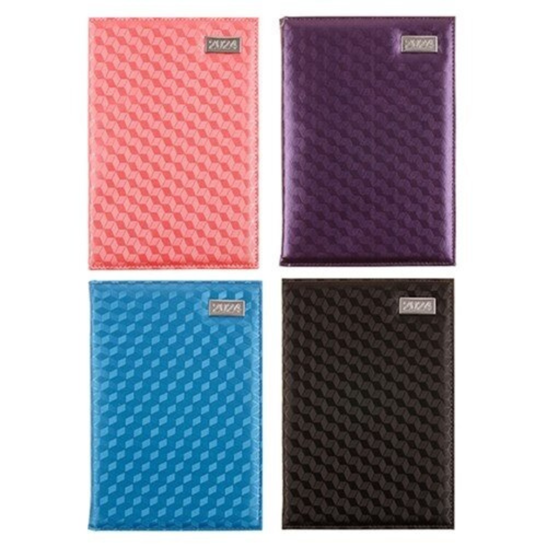 Diary PU Metallic A4 WTV Assorted