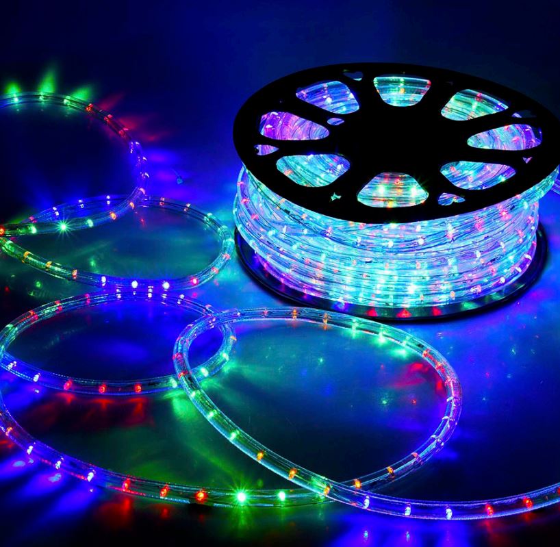 LED 10m Rope Light - Multicolour Solar Powered — Ronis