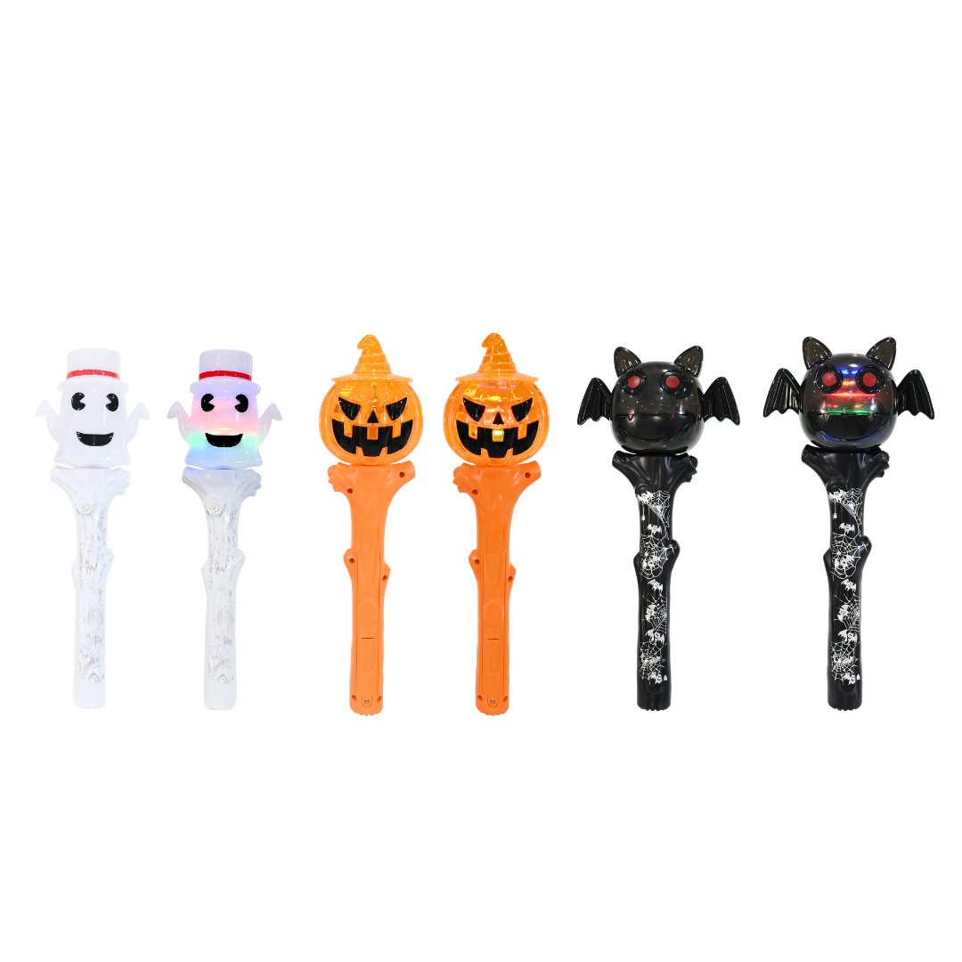 Led Spinning Wand Battery Operated 33Cm Asst