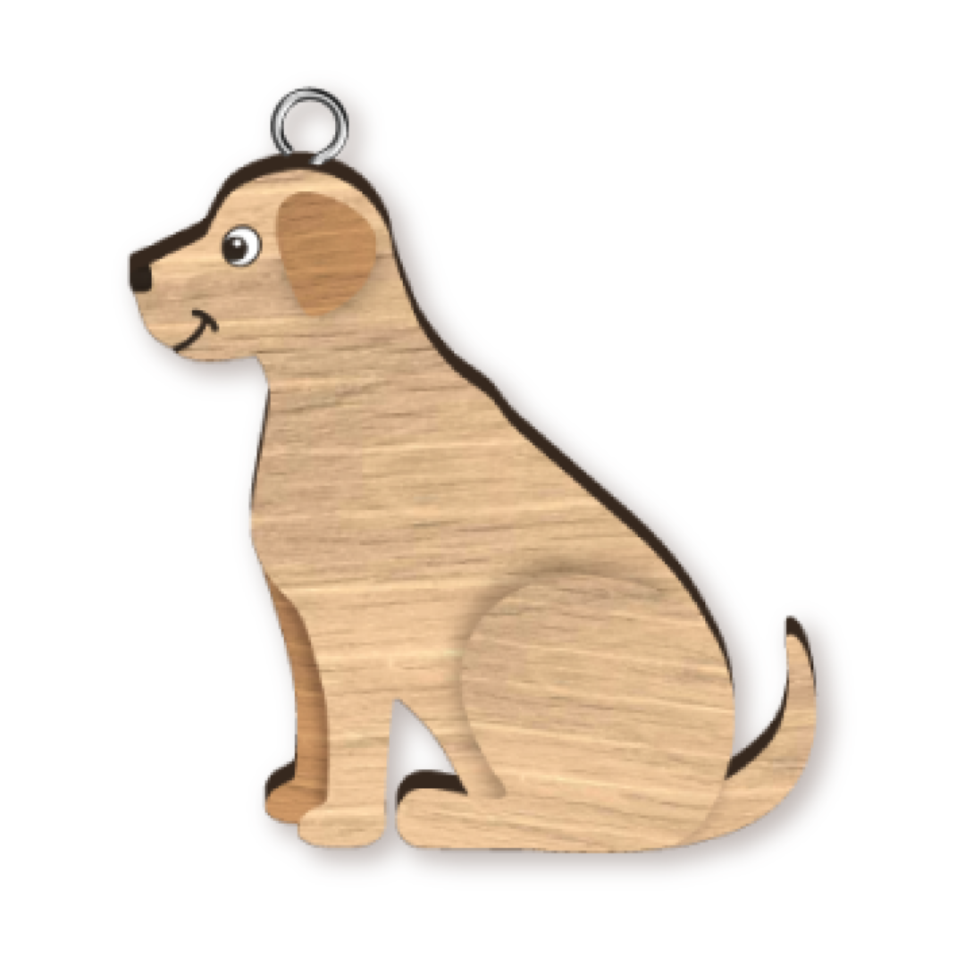 Labrador Key Ring