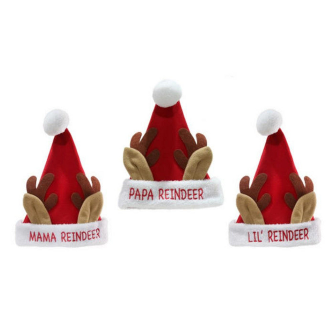 Christmas Caps & Hats | Santa Hats, Elf Caps, Antlers & Light-Up ...