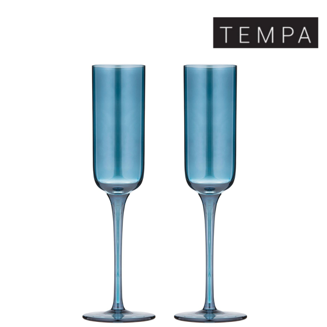 Verity Sapphire 2pk Champagne Glass — Ronis
