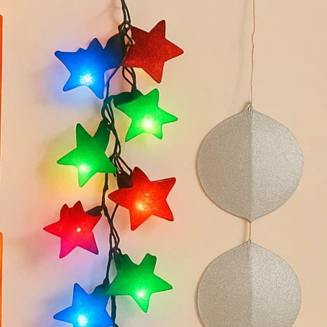 LED Lights Jumbo Colour Changing 20pc / Vibrant Festive Lighting — Ronis