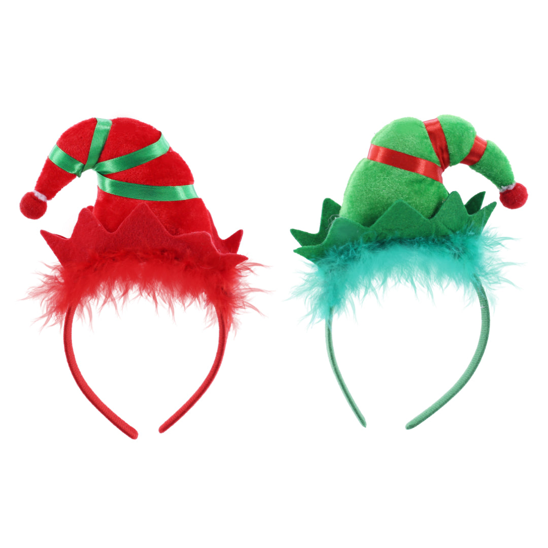 Headband Elf Hat Assorted - Roni's — Ronis