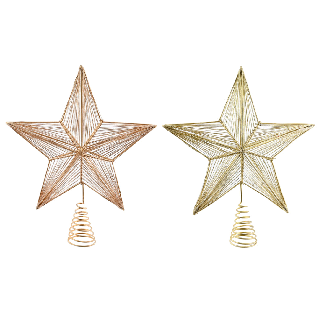 Star Topper Matte Metallic 26.5cm Assorted - Roni's — Ronis