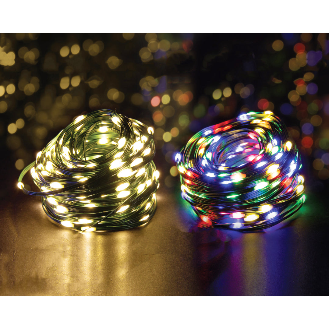 Solar Flexi Cable Fairy Lights 200 Assorted - Roni's