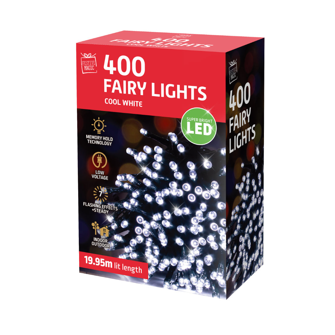 LEDs Flashing 400 Cool White - Roni's — Ronis