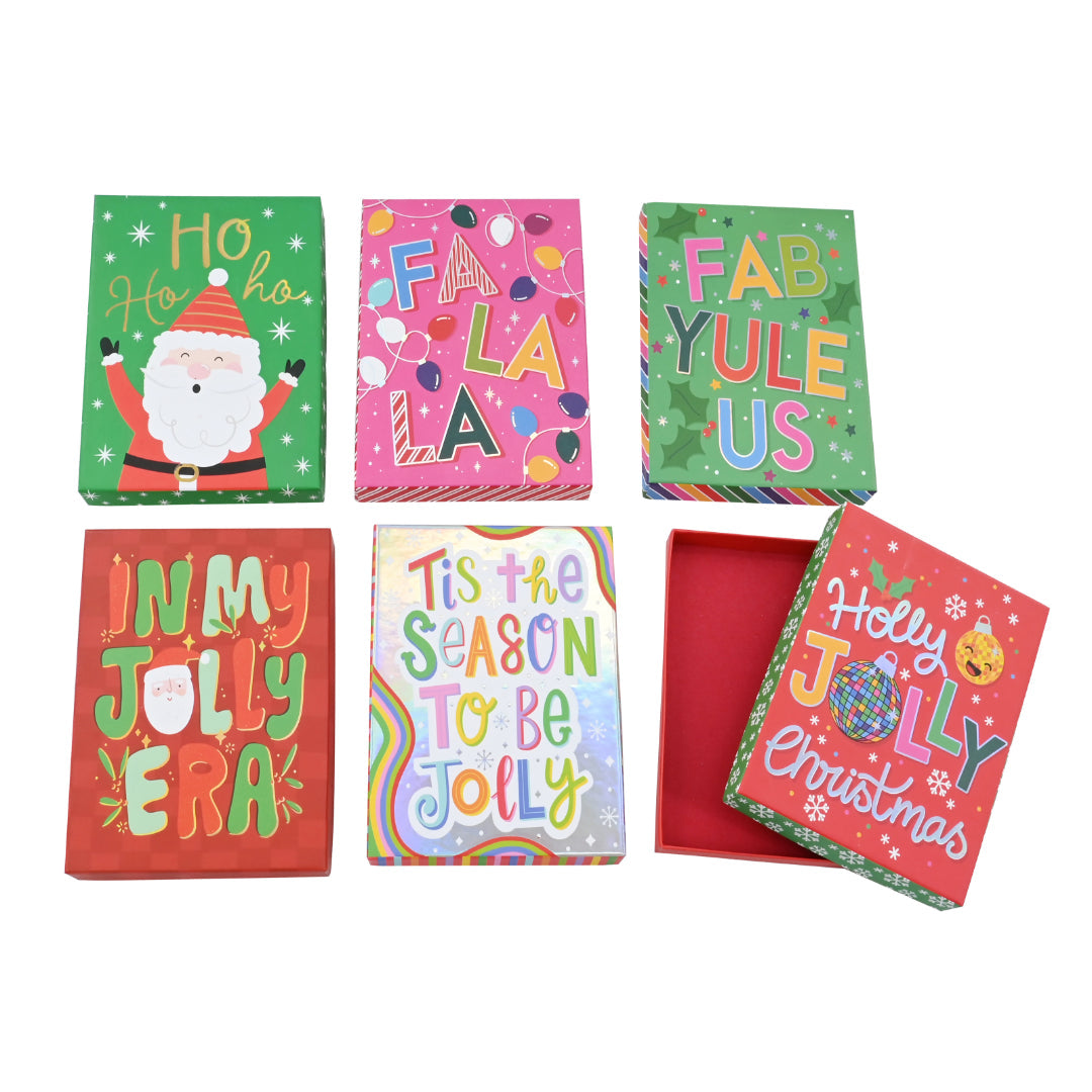 Gift Card Box Foiled Assorted - Roni's — Ronis