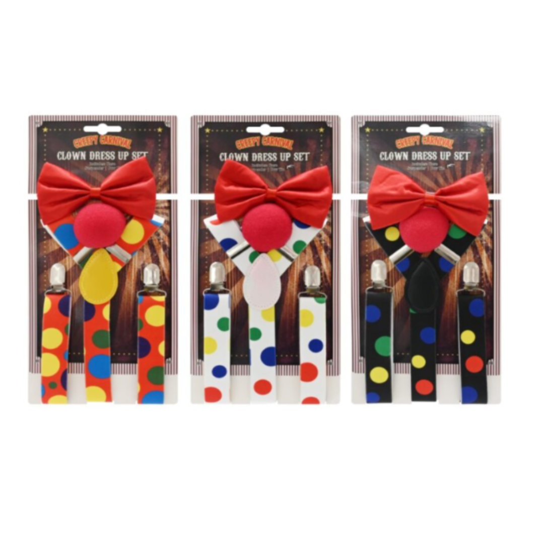 Clown Dress Up Set Assorted - Halloween Costume Accessories — Ronis