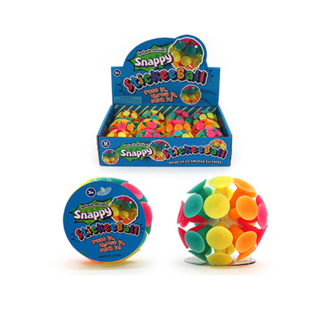 COLOURFUL SUCTION BALL 5.5cm