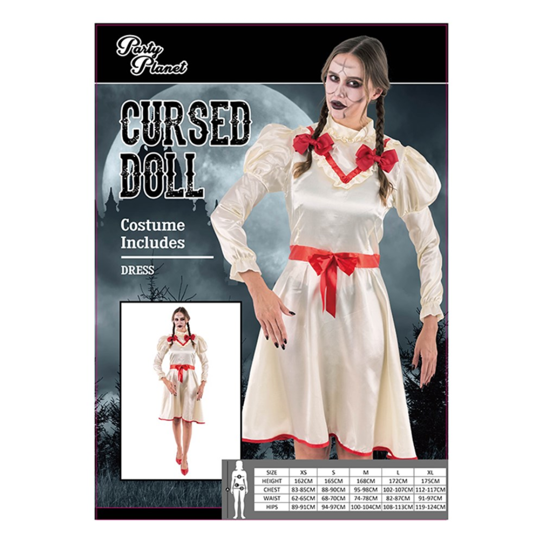Woman Cursed Doll Costume 2 Assorted Size — Ronis