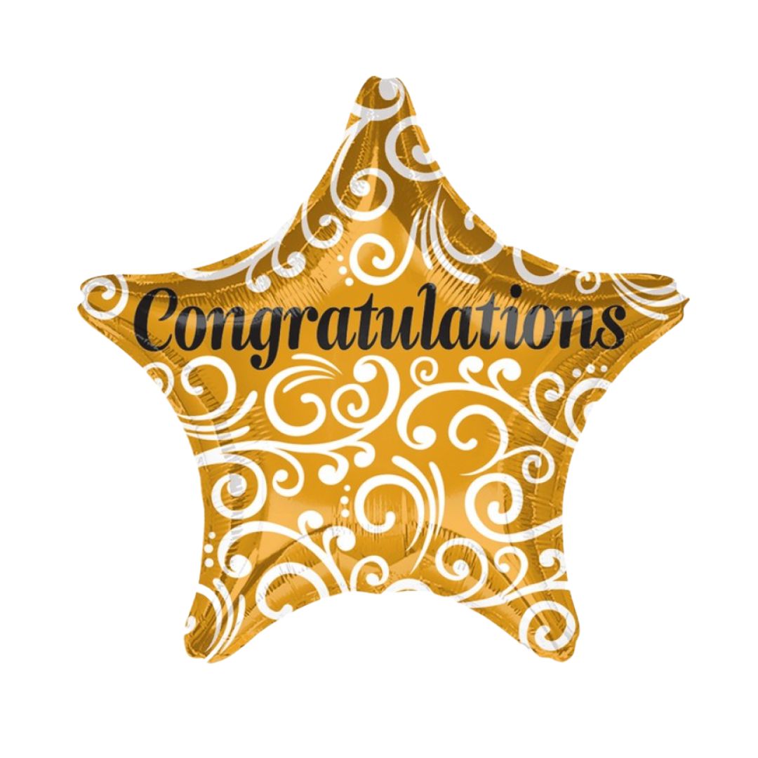 STD XL Congrats Sophisticated Star S40
