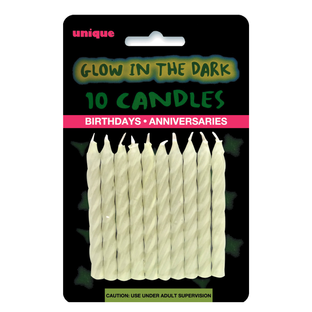 Glow 10 Twist Candles