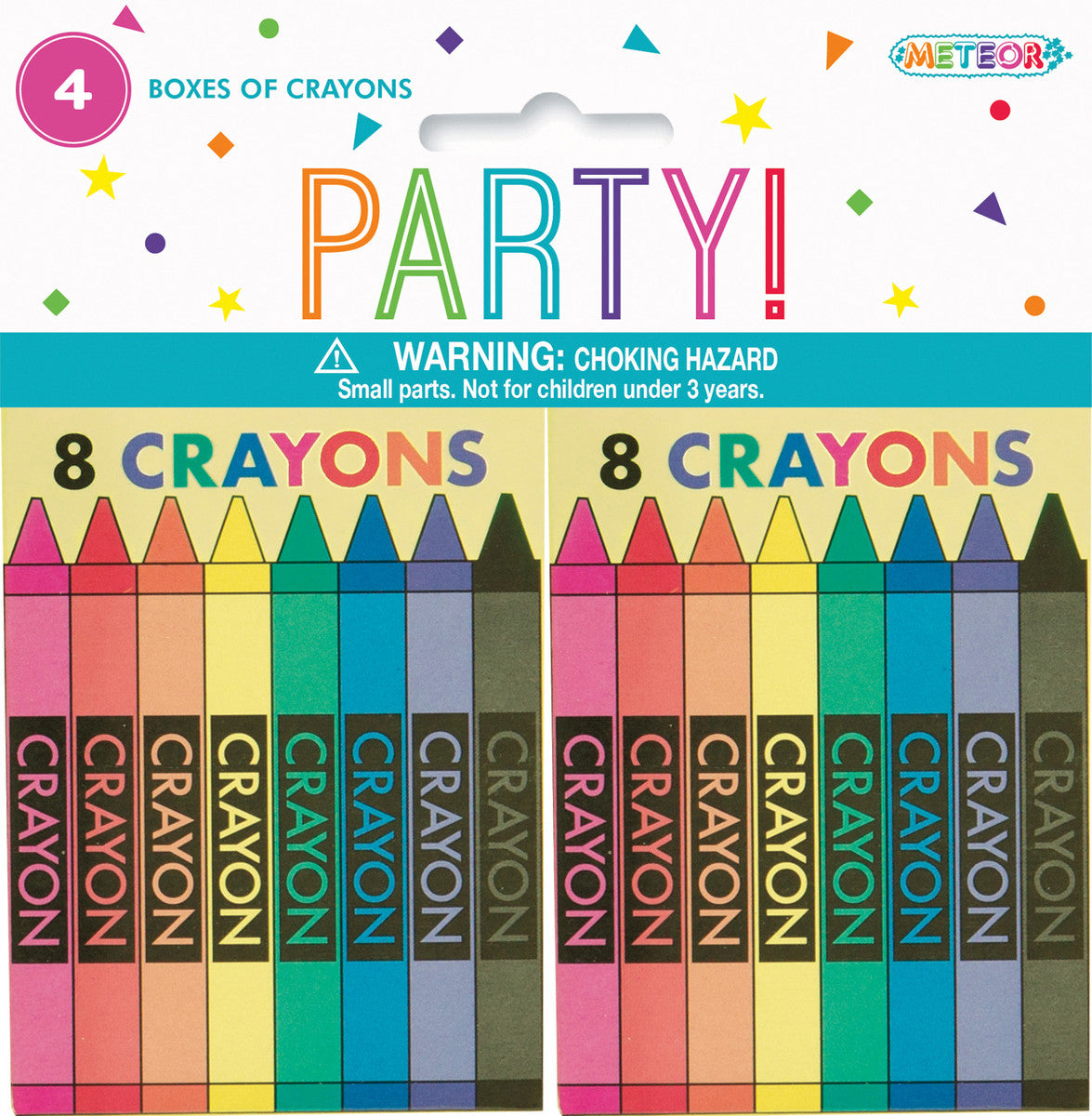 4 CRAYON BOX OF 8