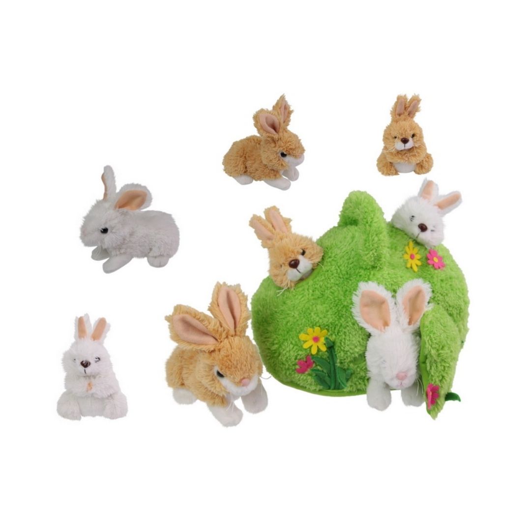11Cm Plush Bunny Rabbit In Gra