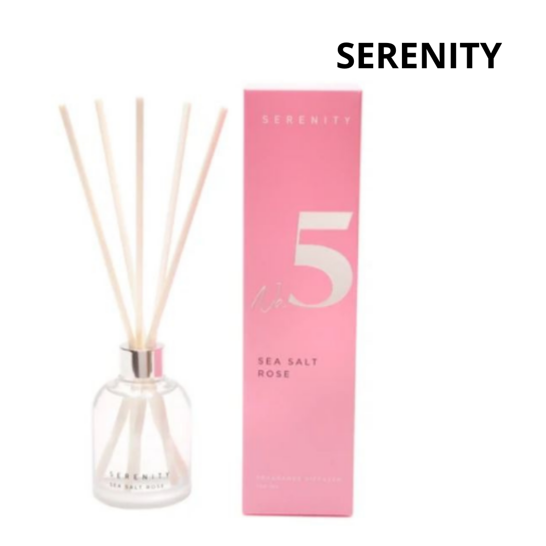 Serenity Frost Sea Salt Rose 150ml Diffuser in Box