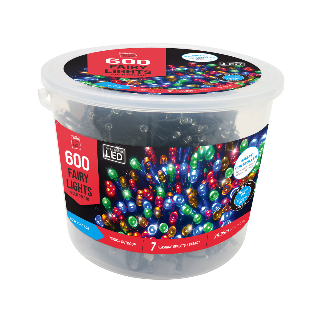 LEDs Flashing 600 Multi Colour Tub — Ronis