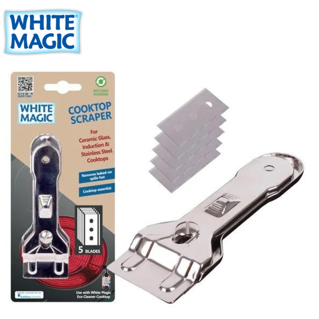 White Magic Cooktop Scraper White Magic — Ronis