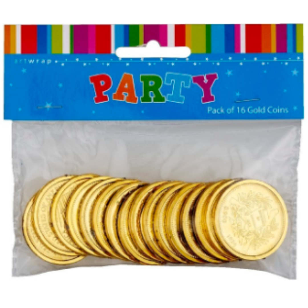 FAVOUR GOLD COINS 12PCS — Ronis
