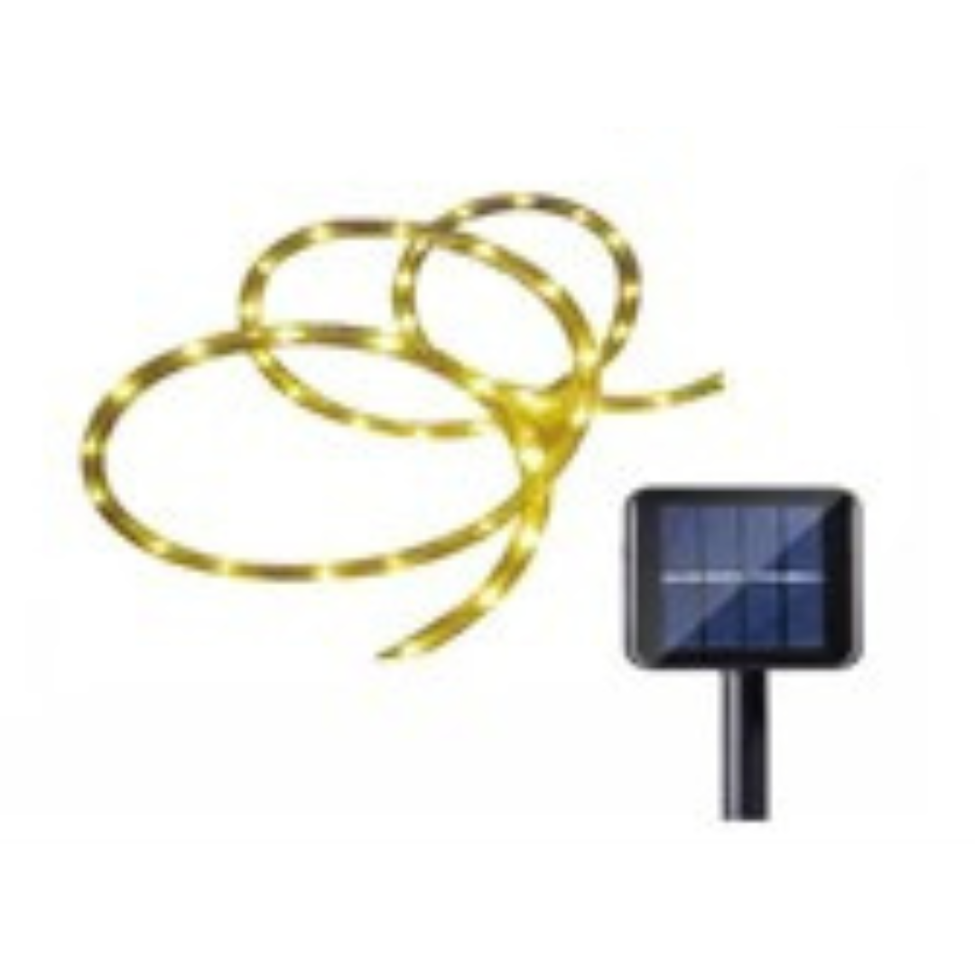 LED Solar Connectable Rope Light Warm White 10m — Ronis