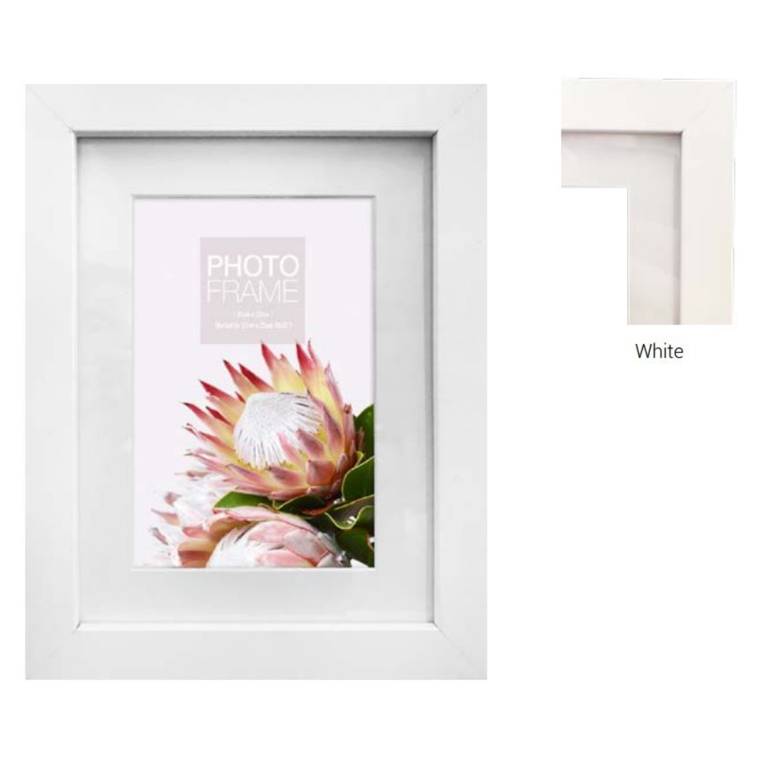 Photo Frame Emilia White Box Frame 20x25cm — Ronis