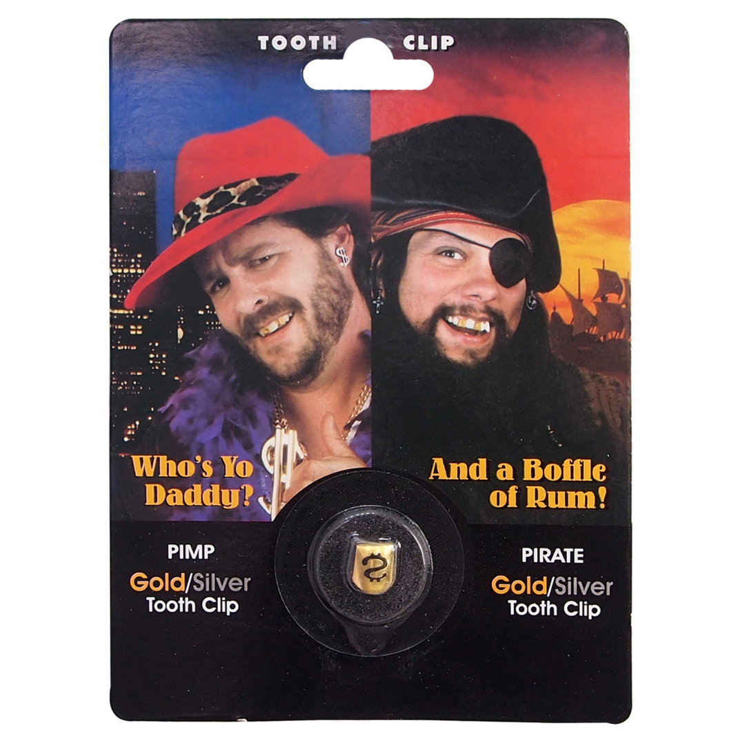 Pirate Gold Tooth Clip