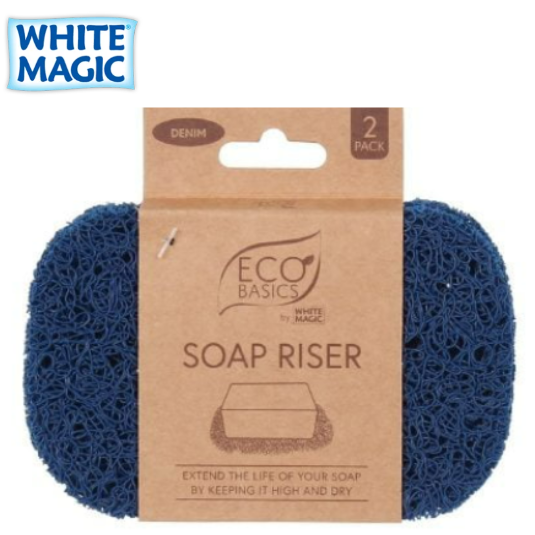 Eco Basics Soap Riser Denim White Magic