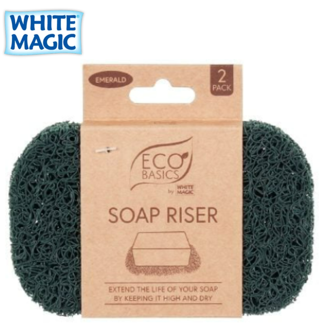 Eco Basics Soap Riser Emerald White Magic