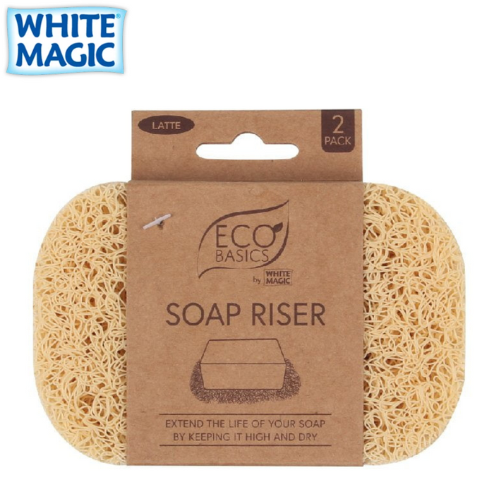 Eco Basics Soap Riser Latte White Magic